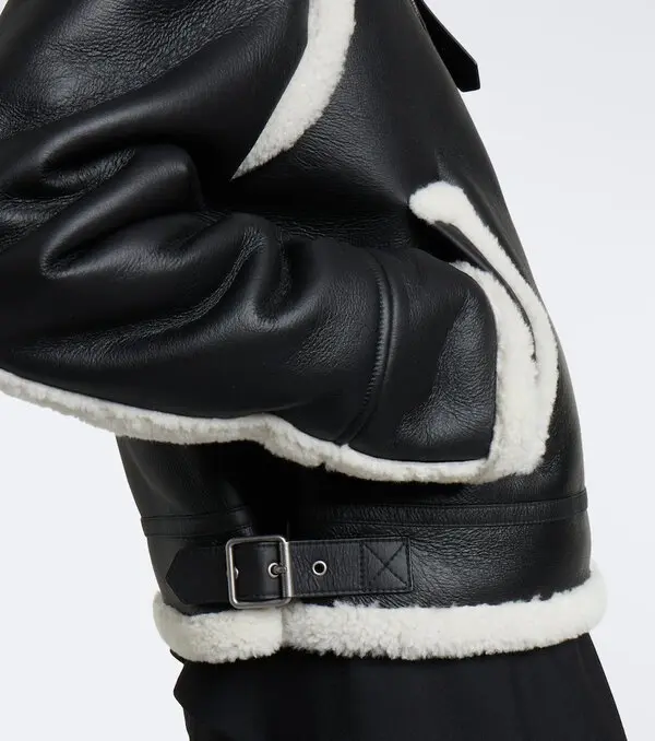 Loewe Leather Jacket - Black