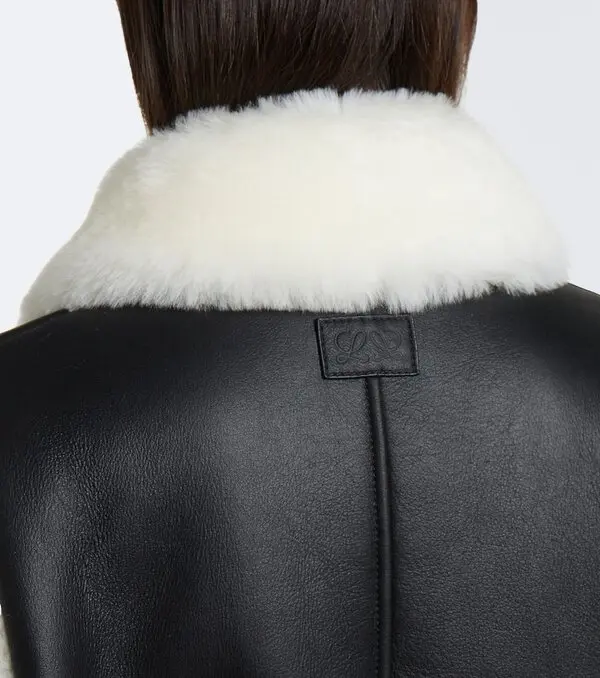 Loewe Leather Jacket - Black