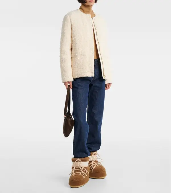Moon Boot Icon Low Fleece Boots - Brown