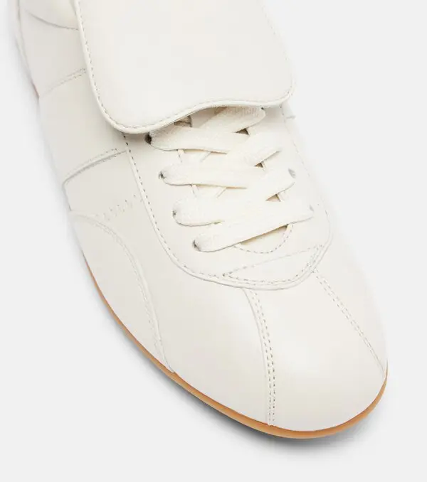 TOD'S Gommino Leather Sneakers - White