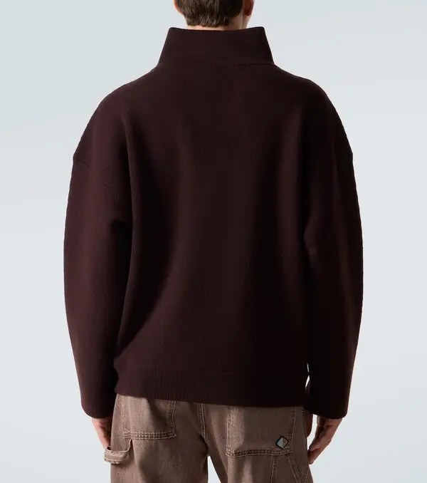 Bottega Veneta Ribbed Wool V-neck Sweater