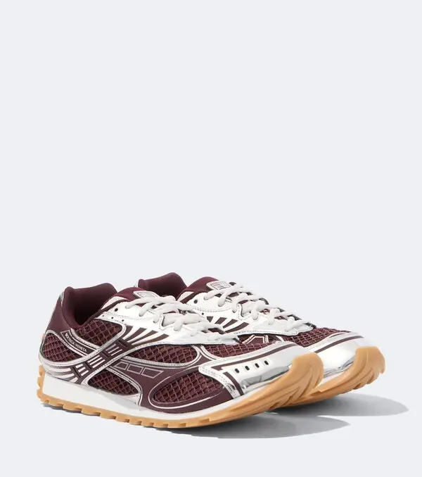 Bottega Veneta Orbit Sneakers - Burgundy