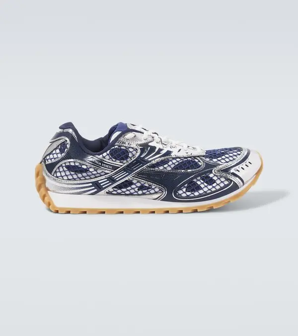 Bottega Veneta Orbit Sneakers - Silver