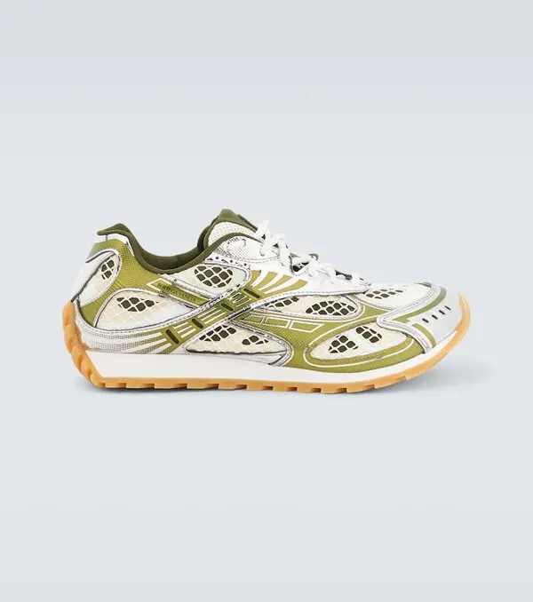 Bottega Veneta Orbit Sneakers - Silver