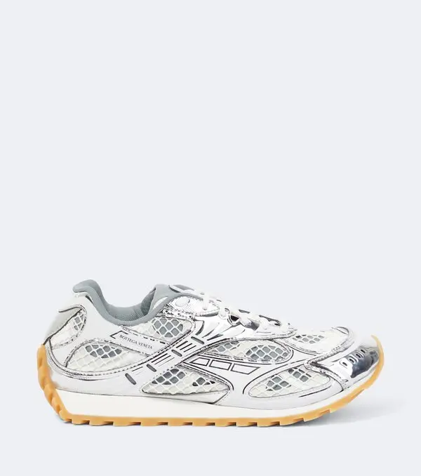 Bottega Veneta Orbit Sneakers - Silver