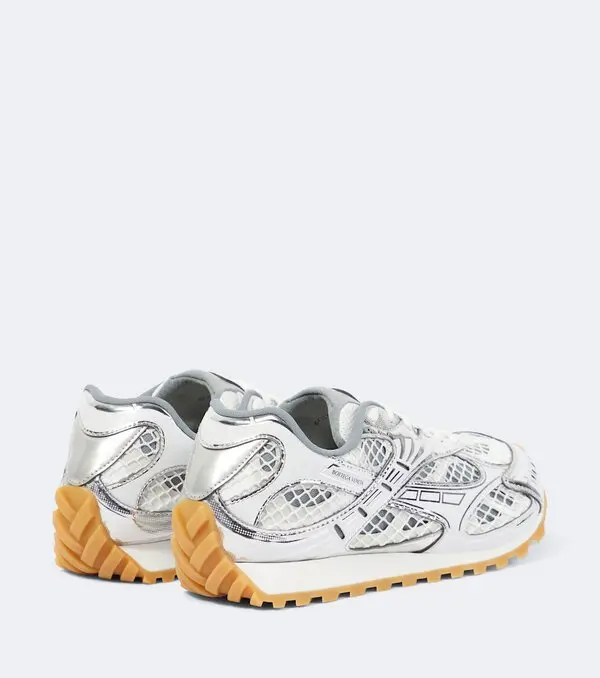 Bottega Veneta Orbit Sneakers - Silver