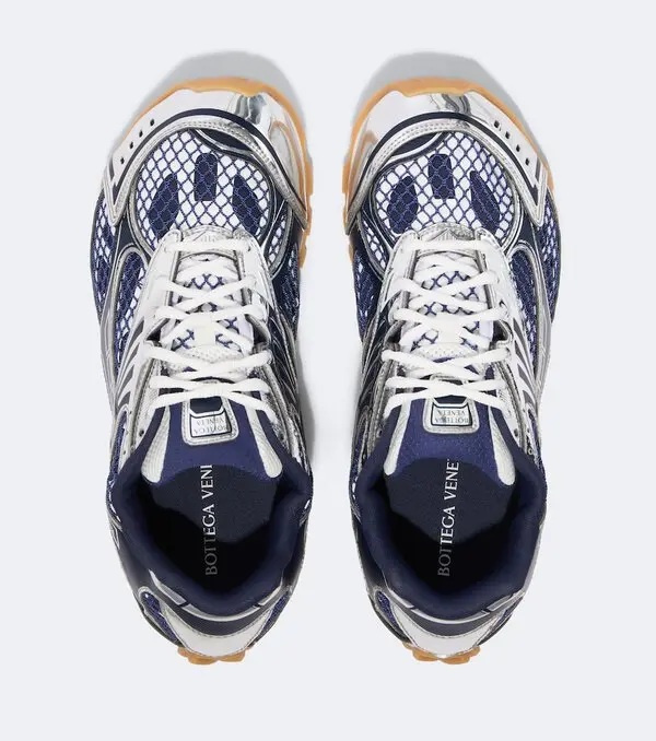 Bottega Veneta Orbit Sneakers - Silver