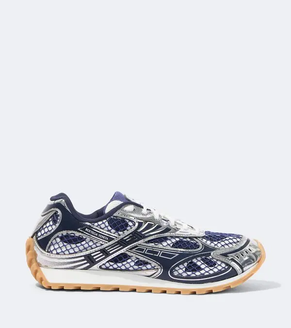 Bottega Veneta Orbit Sneakers - Silver