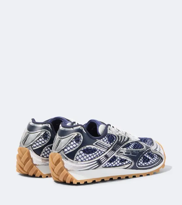 Bottega Veneta Orbit Sneakers - Silver