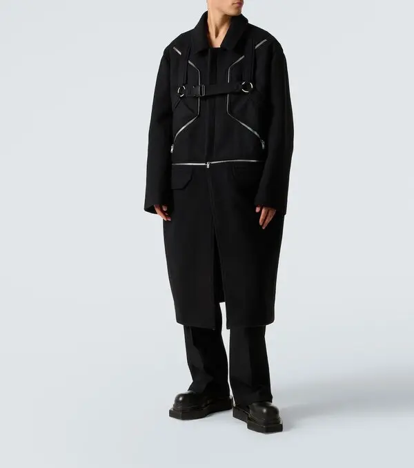 Rick Owens Virgin Wool Coat