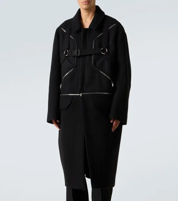 Rick Owens Virgin Wool Coat