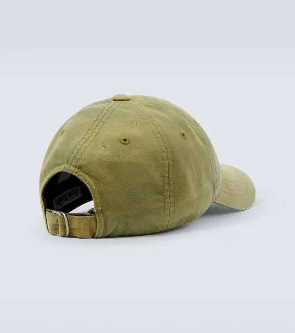 Acne Studios Logo Cotton Twill Baseball Cap