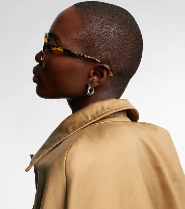 Loewe Slim Aviator Glasses - Yellow