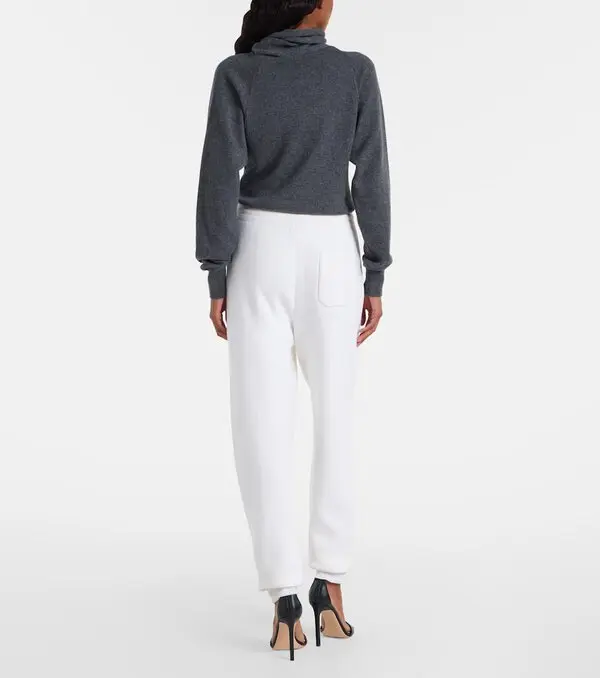 TOM FORD Tapered Wool And Cashmere-blend Pants