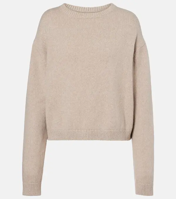 Khaite Milo Cashmere Sweater - Beige