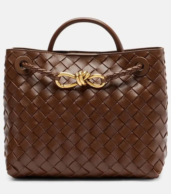 Bottega Veneta Andiamo Small Tote Bag - Brown