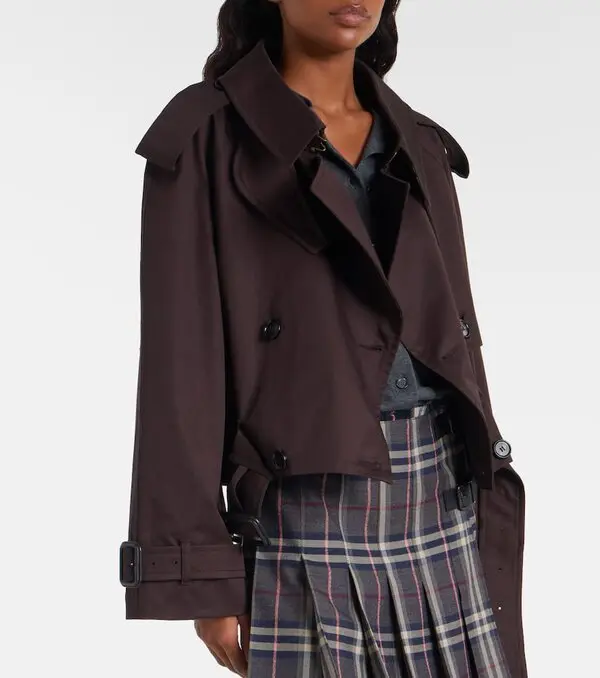 Burberry Cotton Gabardine Jacket