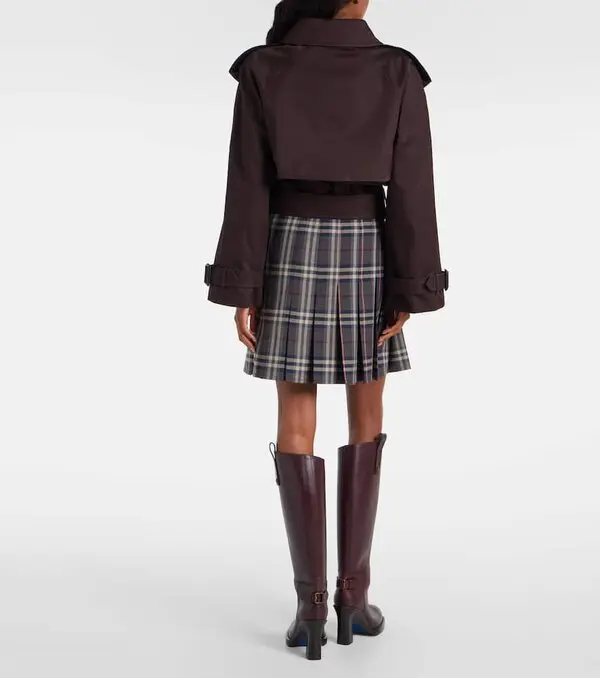 Burberry Cotton Gabardine Jacket