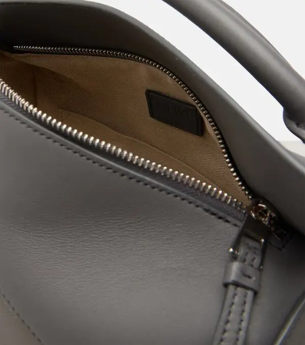 Loewe Puzzle Edge Small Top-handle Bag - Grey