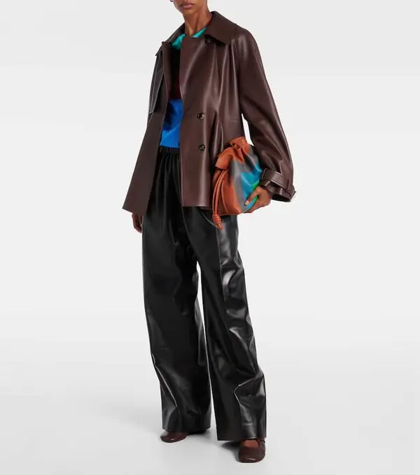 Loewe Balloon Leather Jacket