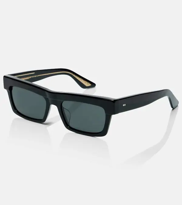 Khaite X Oliver Peoples 1985c Rectangular Sunglasses - Black