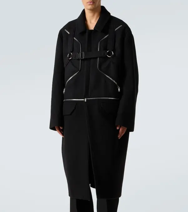 Rick Owens Virgin Wool Coat