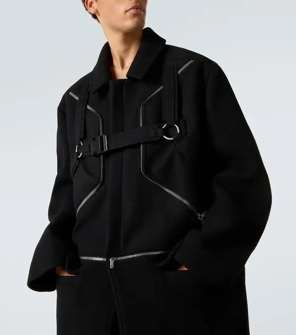 Rick Owens Virgin Wool Coat