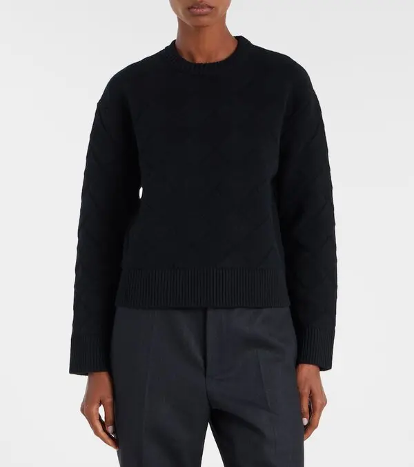 Bottega Veneta Intreccio Wool-blend Sweater