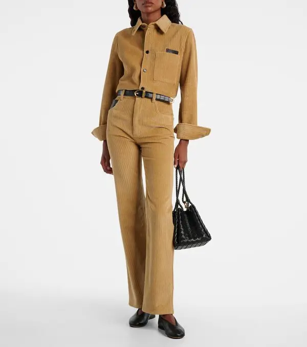Bottega Veneta Leather Ballet Flats