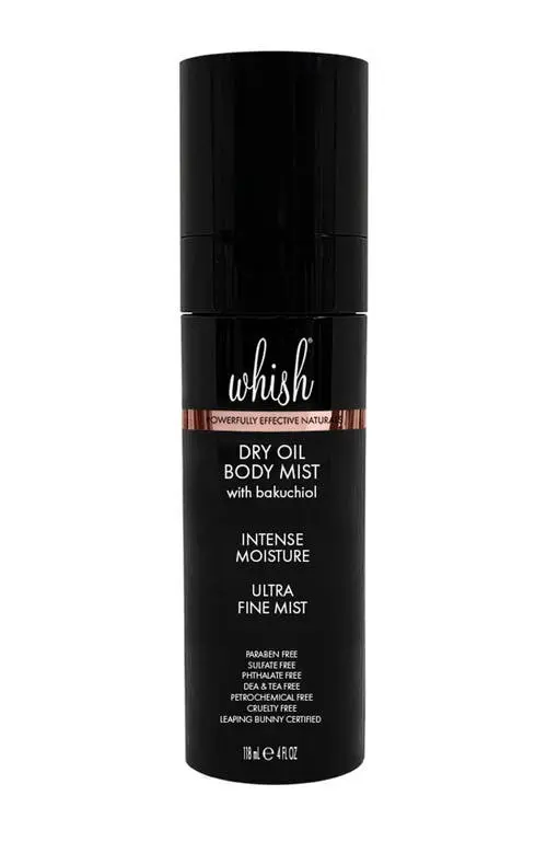 WHISH BEAUTY Dry Oil Body Mist With Bakuchiol - No Color