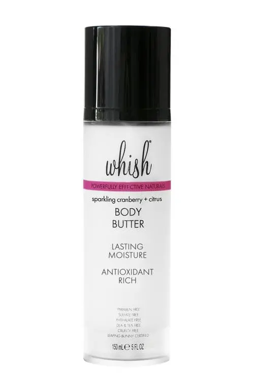 WHISH BEAUTY Body Butter - Sparkling Cranberry + Citrus
