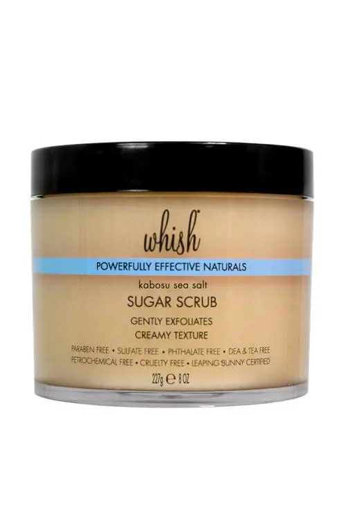 WHISH BEAUTY Sugar Scrub - Kabosu Sea Salt