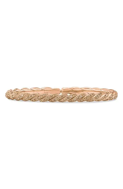 David Yurman Sculpted Cable Flex Bracelet - Gold