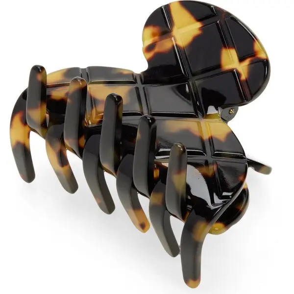 France Luxe Quilted Small Claw Clip - Tokyo