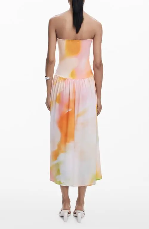 Desigual Halter Neck Maxi Dress
