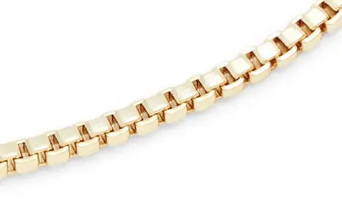 THE SIS KISS The Vivian Box Chain Bracelet