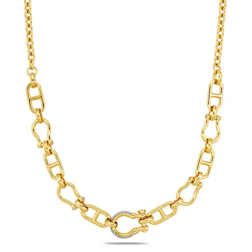 CHARRIOL St. Tropez Mariner Necklace - Yellow Gold Pvd