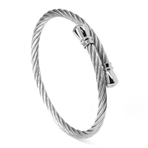 CHARRIOL Celtic Bangle Bourse - Stainless Steel