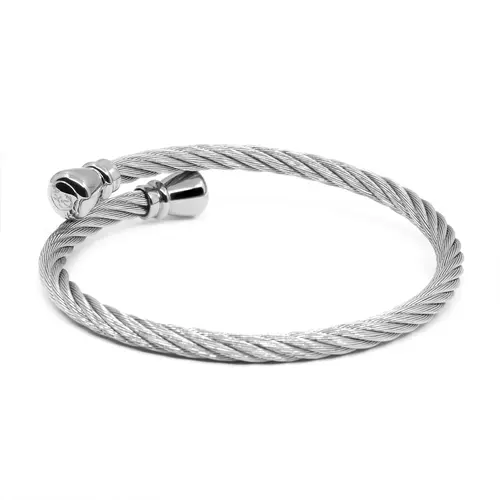 CHARRIOL Celtic Bangle Bourse - Stainless Steel