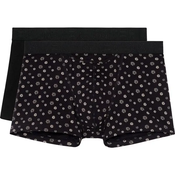 HOM Joan #2 Boxer Briefs Ho1 2-pack - Black/black Print