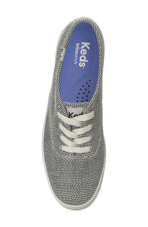 Keds® Champion Printed Suede Sneakers