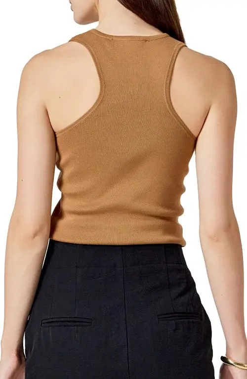 Endless Rose Ribbed Racerback Tank