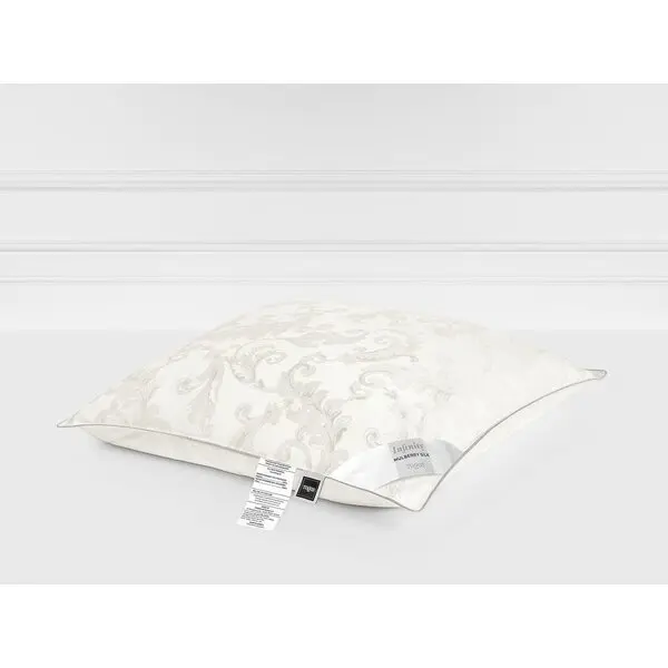 TOGAS Infinity Mulberry Silk Pillow - White