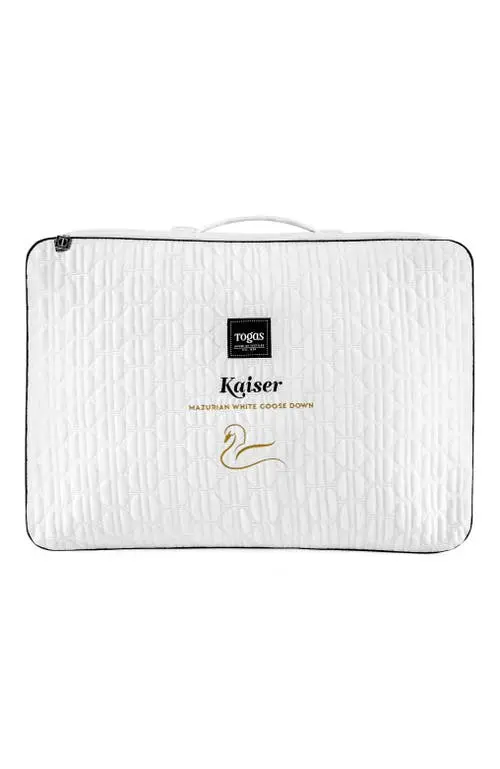 TOGAS Kaiser Mazurian Goose Down Comforter - White