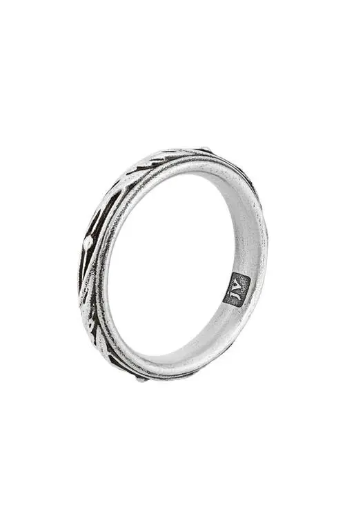 John Varvatos Sterling Band Ring