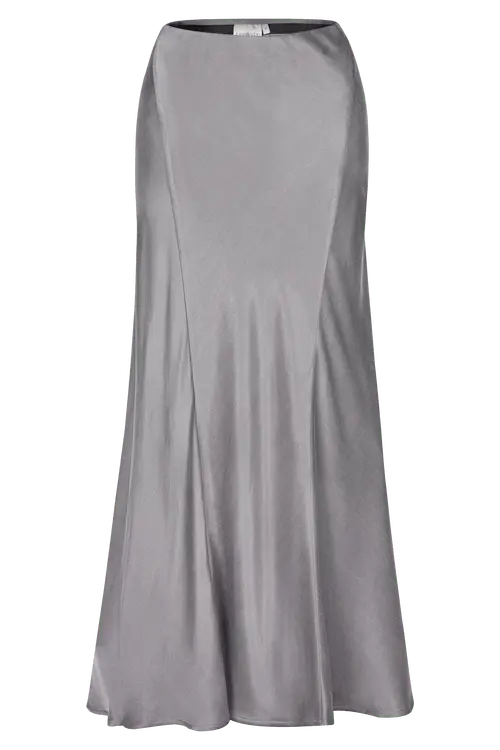 UNTITLED IN MOTION Midi Length Skirt - Graphite