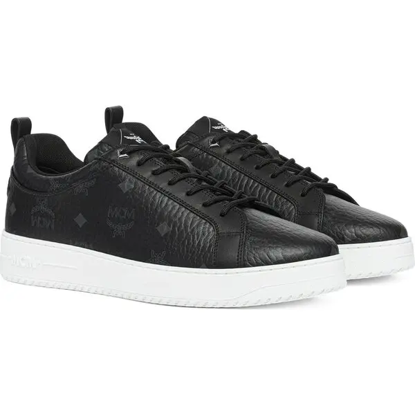 Mcm Neo Terrain Low-top Sneakers - Black