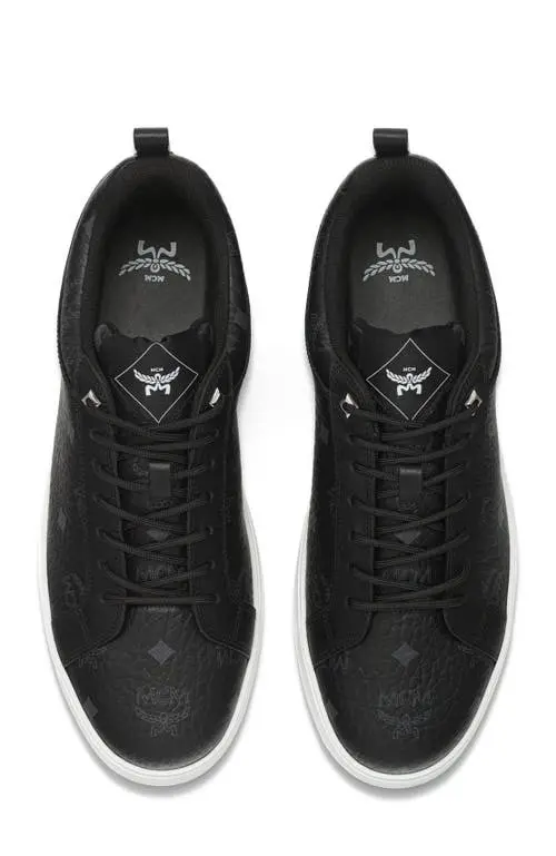 Mcm Neo Terrain Low-top Sneakers - Black