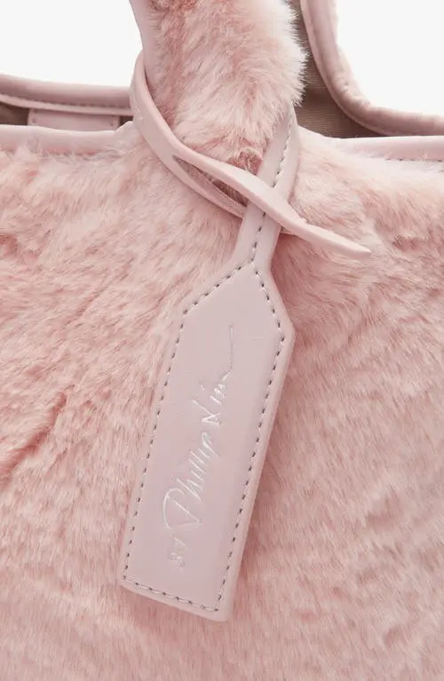 3.1 Phillip Lim Mini Market Faux Fur Tote - Blush