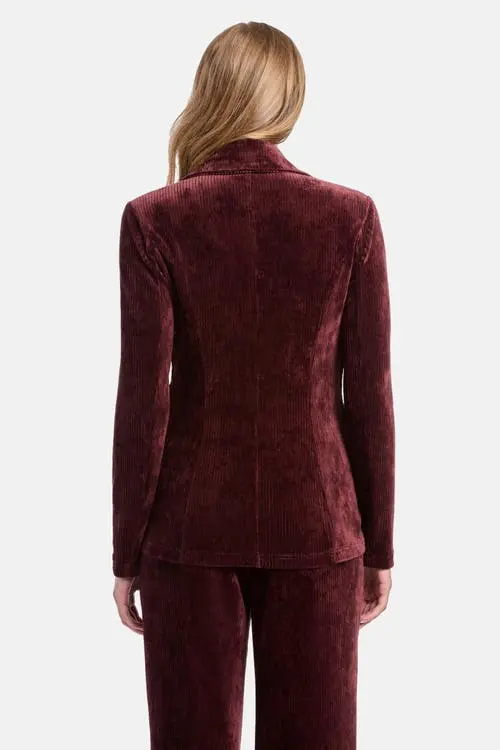 CAPSULE 121 Velvet Knit Blazer